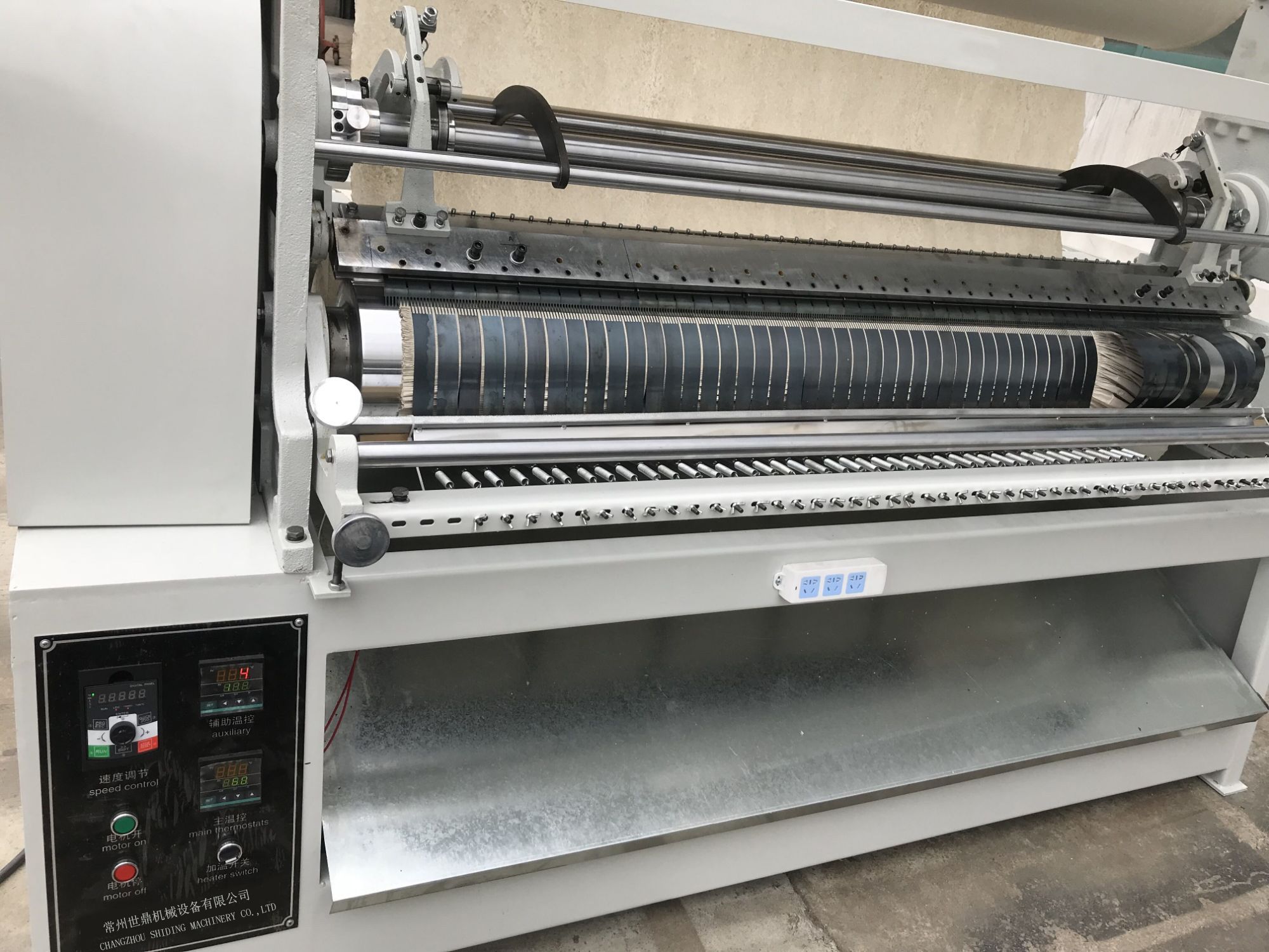 Crystal Pleating Machine 416-Fabric Pleating Machine-Changzhou Shiding ...