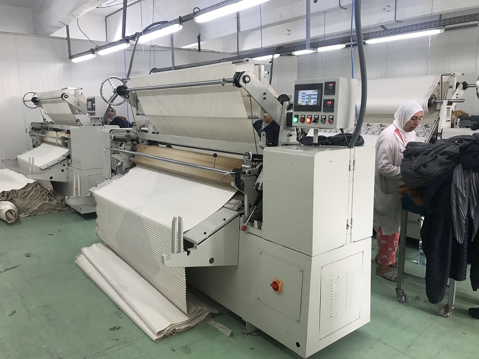 Computer-controlled Pleating Machine 216D/217D-Fabric Pleating Machine ...